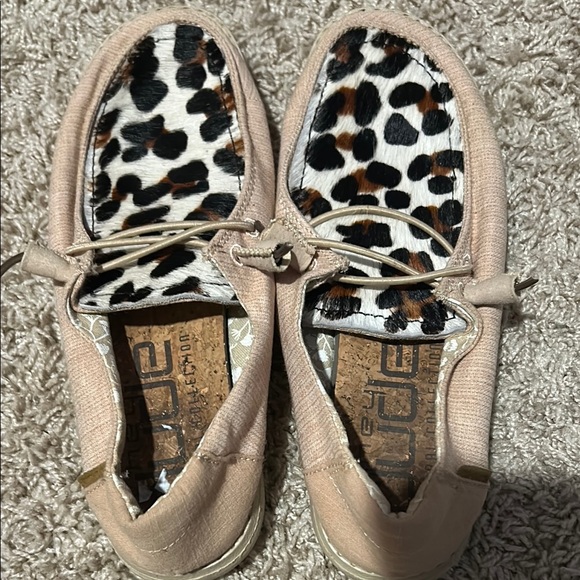 Hey Dude | Shoes | Leopard Print Hey Dude Womens Shoes | Poshmark